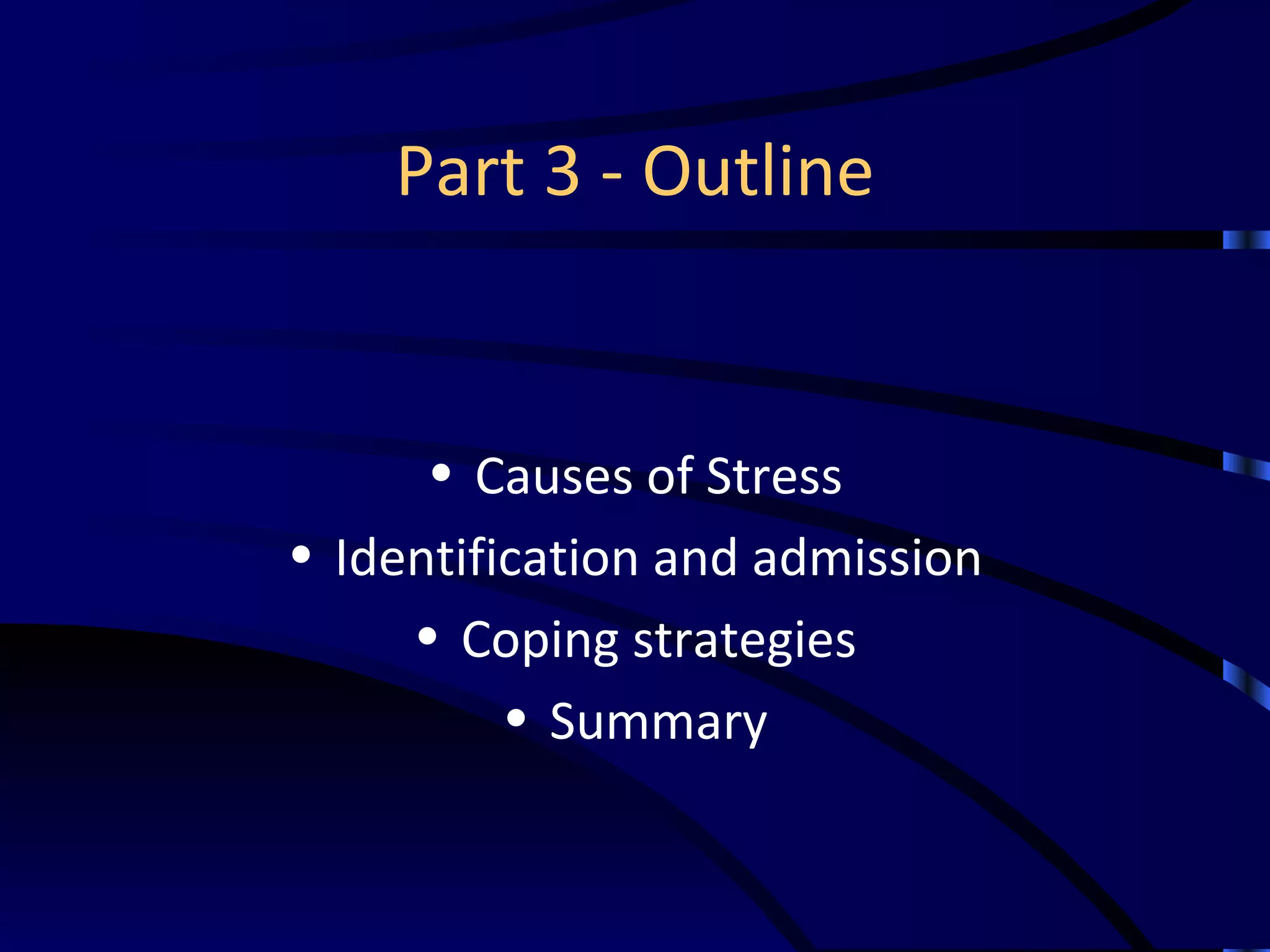 Stress Management Presentation | PPT