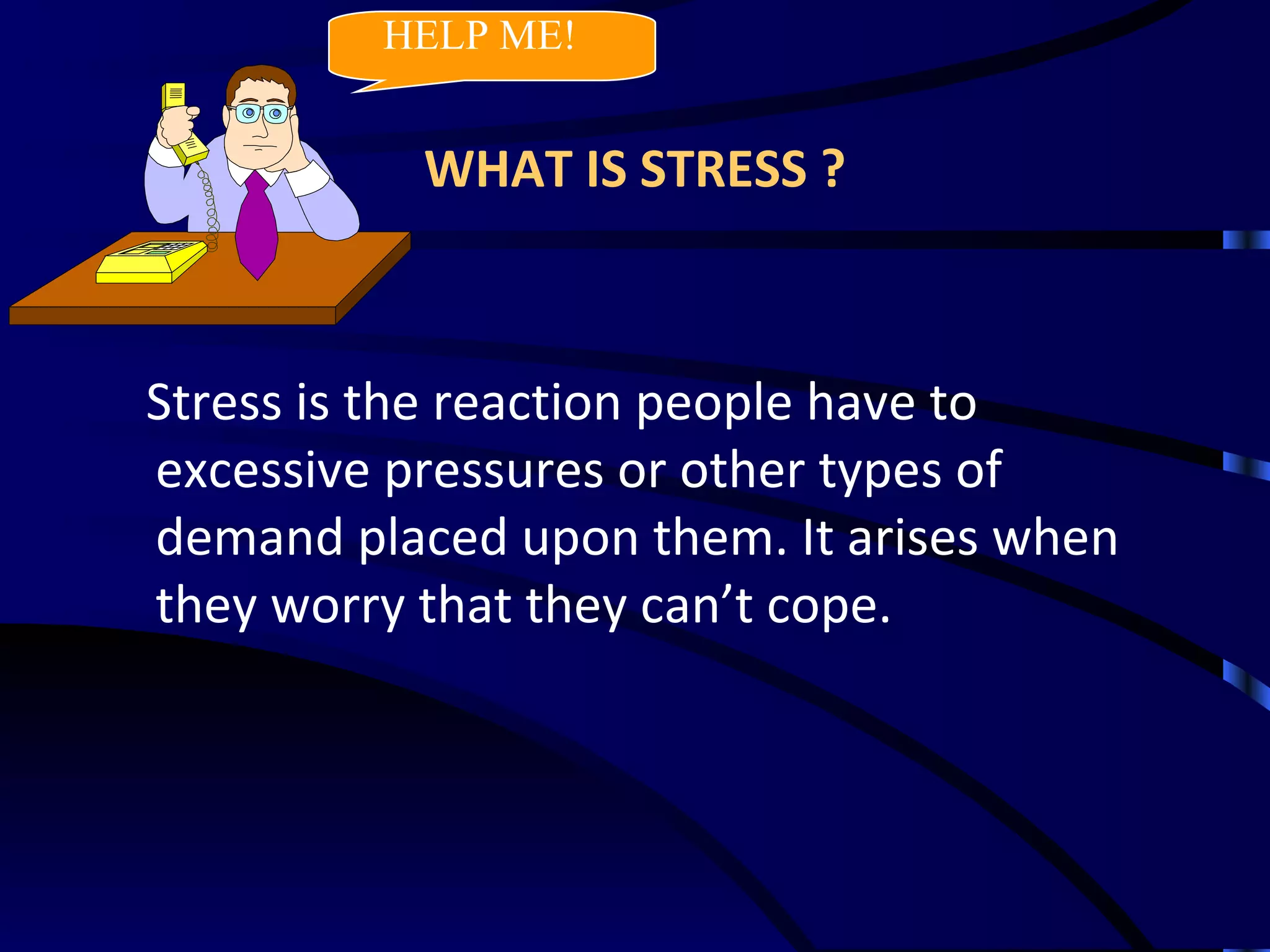 Stress Management Presentation | PPT