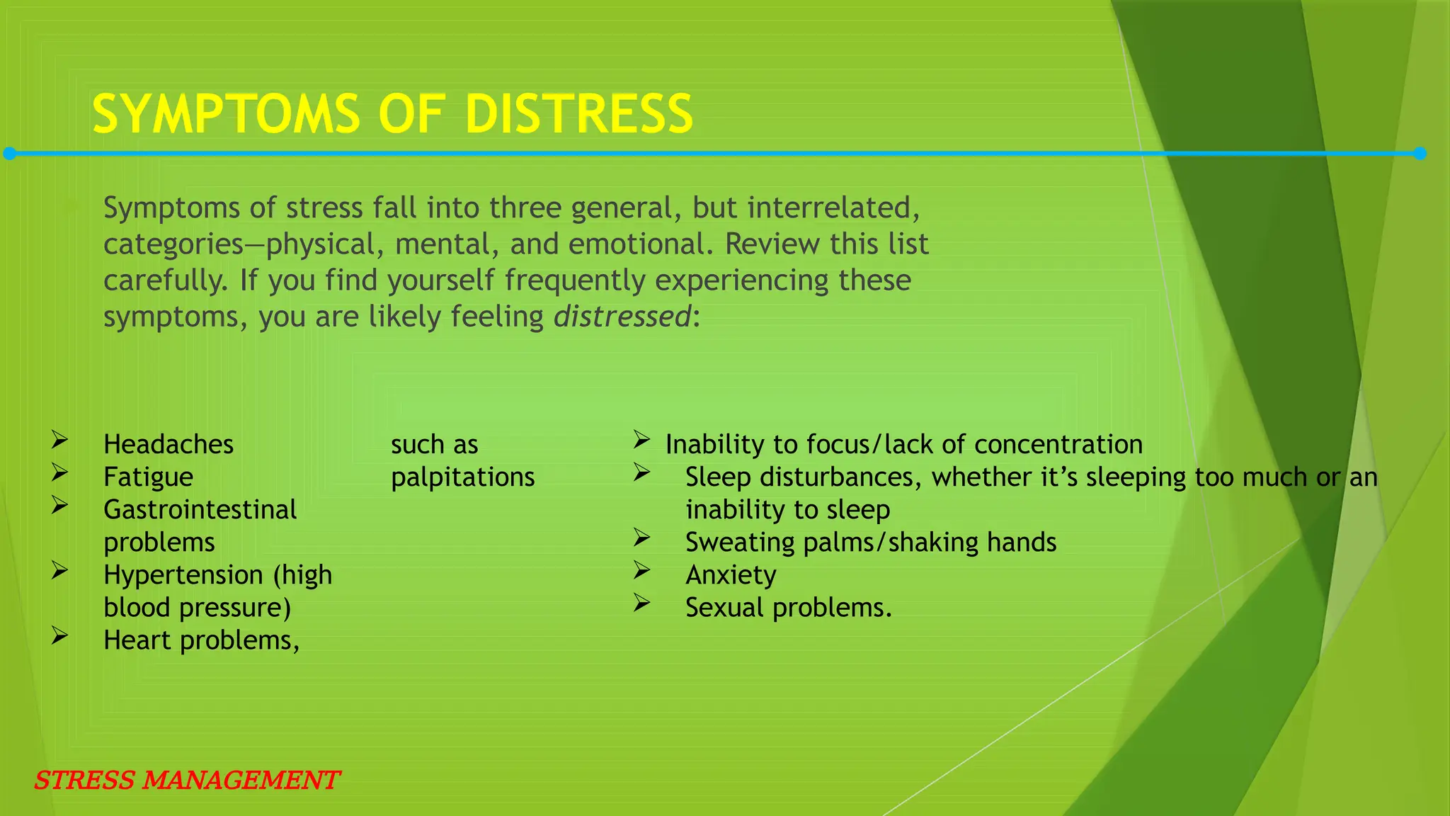 Introduction to stress management presentation | PPTX | Mental Health ...