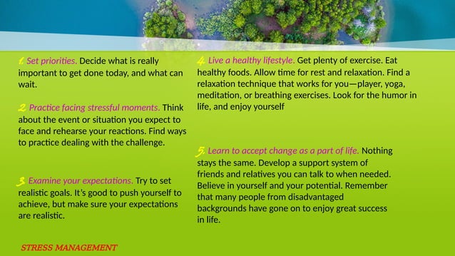 Introduction to stress management presentation | PPTX | Mental Health ...