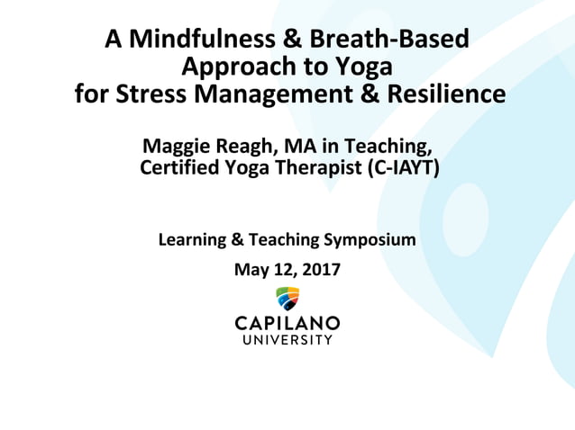 Yoga for Stress Management | PPT