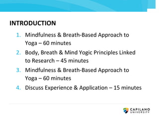 Yoga for Stress Management | PPT