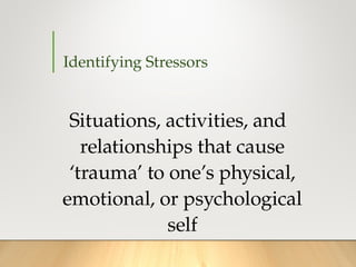 Stress Management strategies for stress relief .ppt
