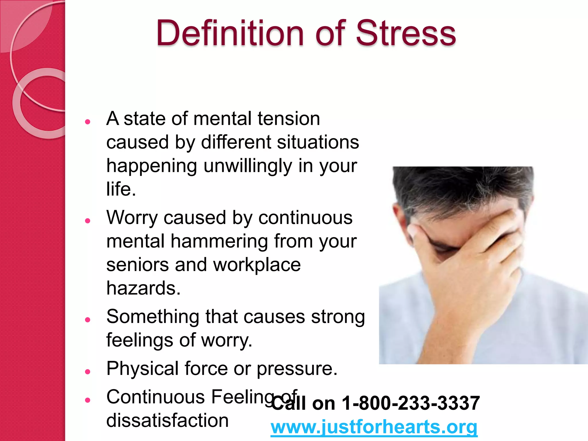 Stress management techniques | PPTX