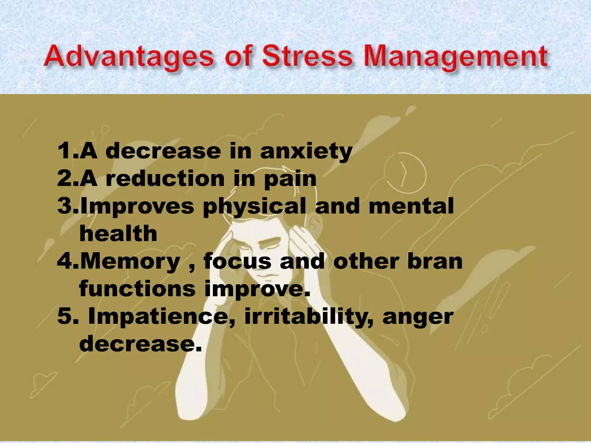 Stress management techniques | PPTX