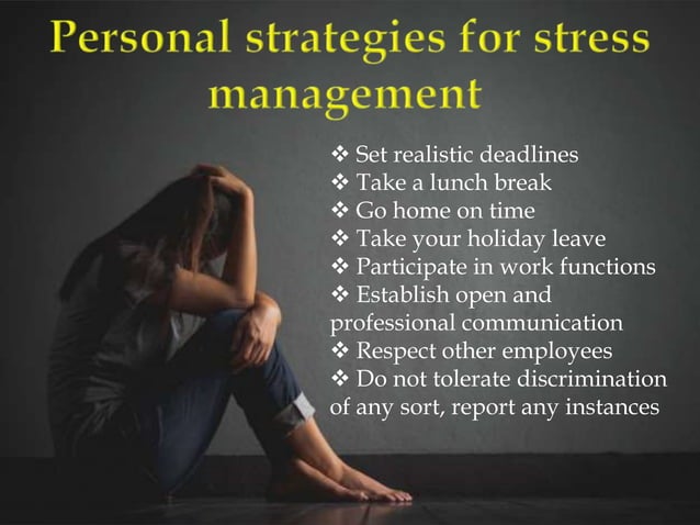 Stress management techniques | PPTX | Mental Health | Diseases and ...