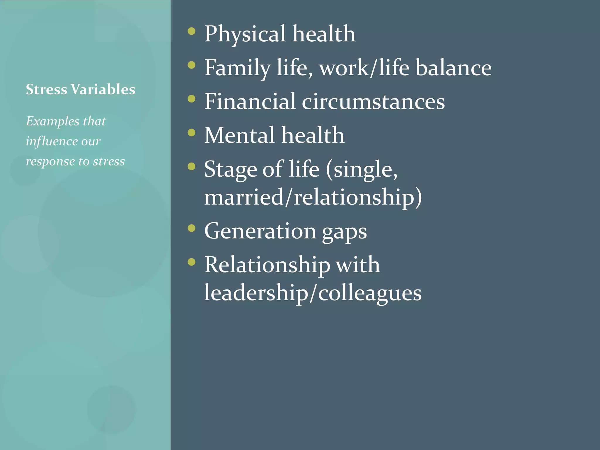 Stress Management Techniques 2012 | PPT