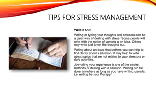 Stress Management | PPTX