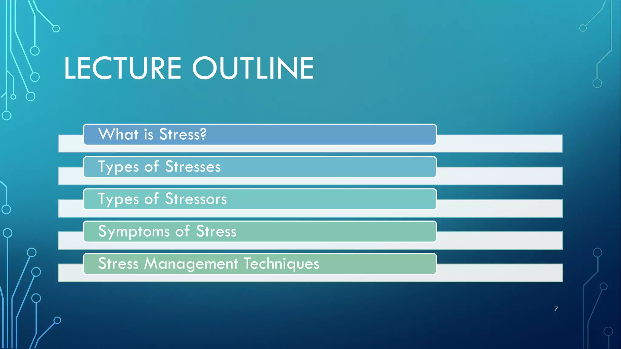 Stress Management Workshop | PDF