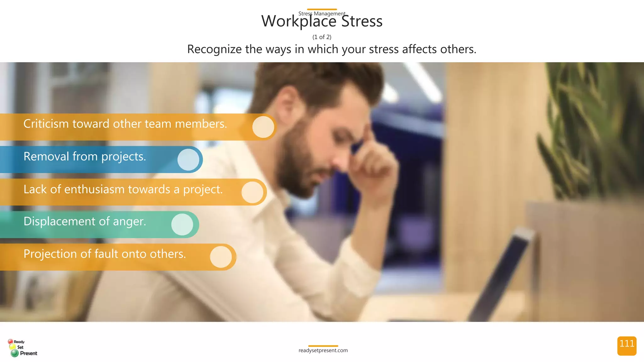 Stress Management (Comprehensive) PowerPoint Presentation 171 slides ...