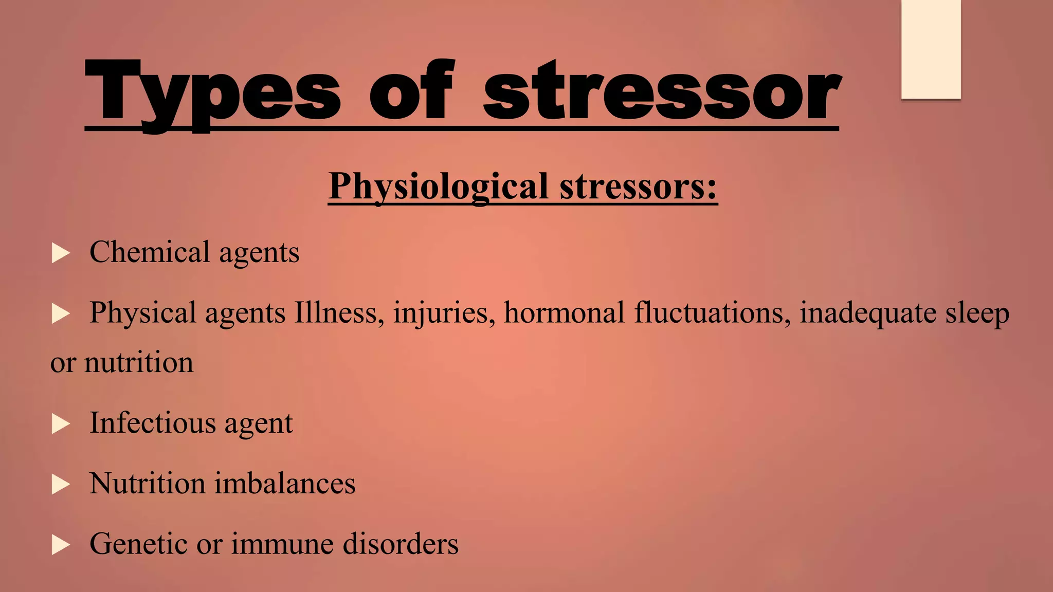 Stress management |Types of stress | PPTX