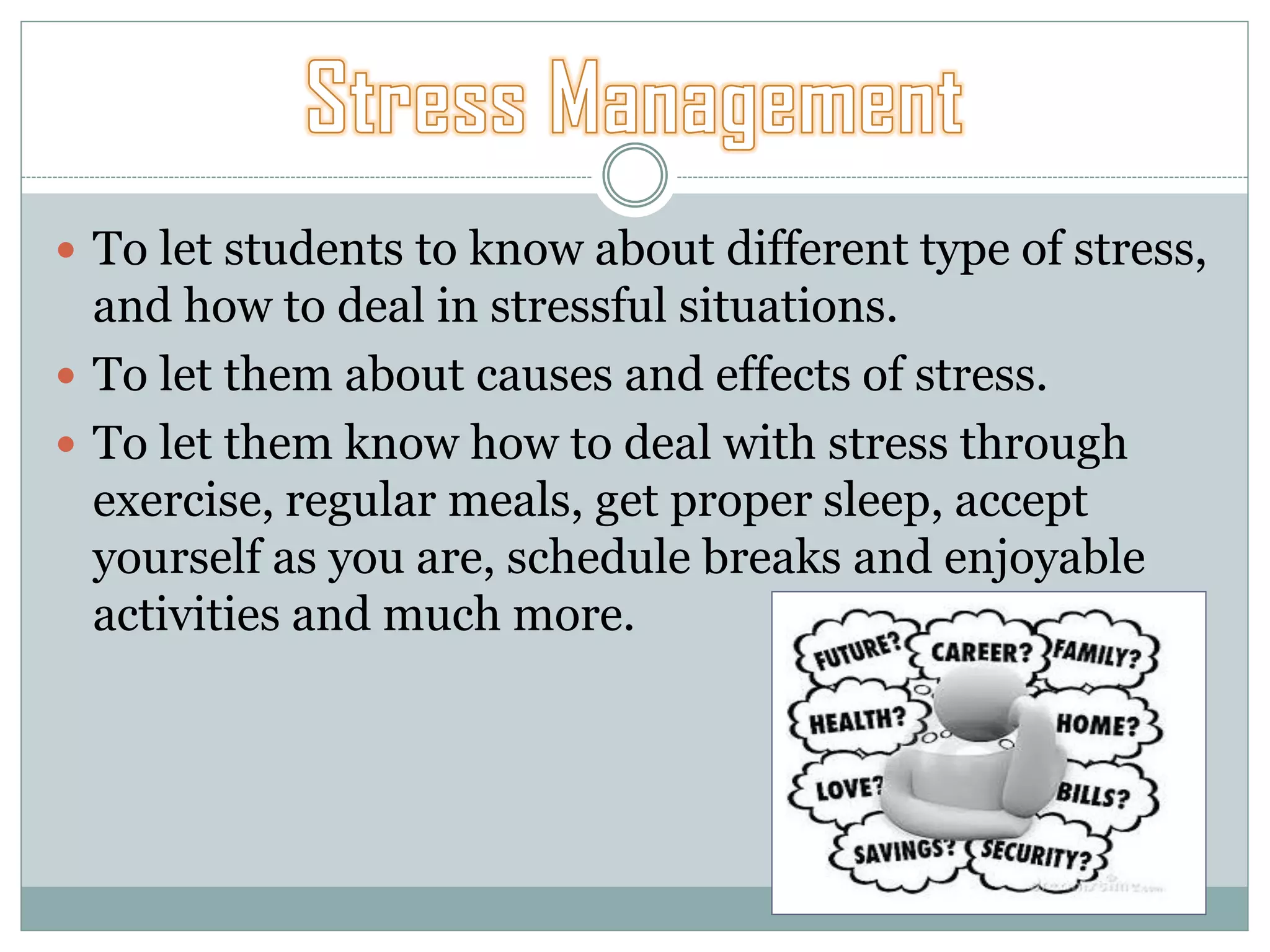 Stress Managment & decision making | PDF