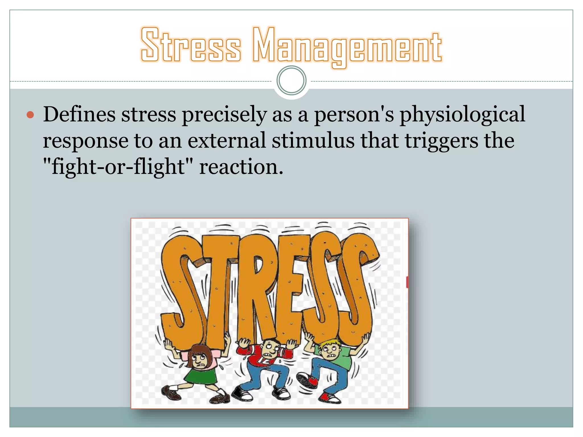 Stress Managment & decision making | PDF