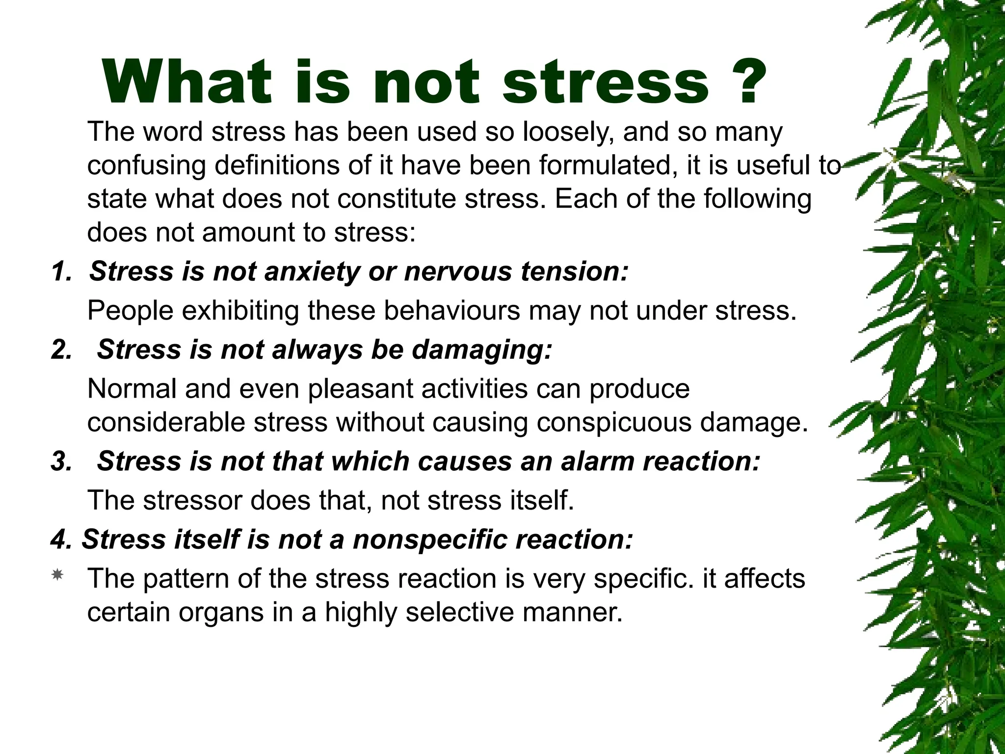 Stress management: meaning and Causes.pptx