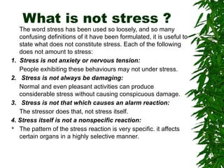 Stress management: meaning and Causes.pptx