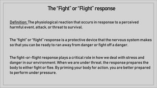 Stress & mental health (psychology) pptx | PPTX