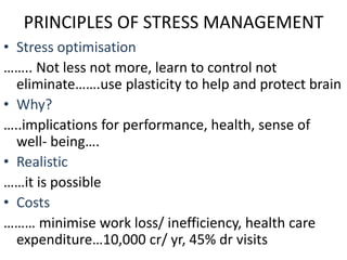 Stress management | PPTX