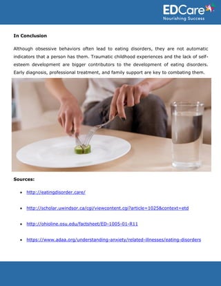 Stress, Obsessive Behaviors, and the Onset of Eating Disorders | PDF