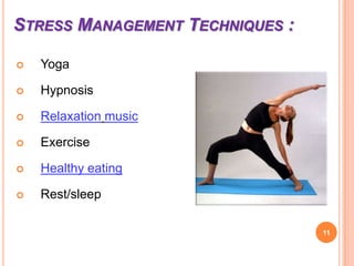 Stress on students and management | PPTX