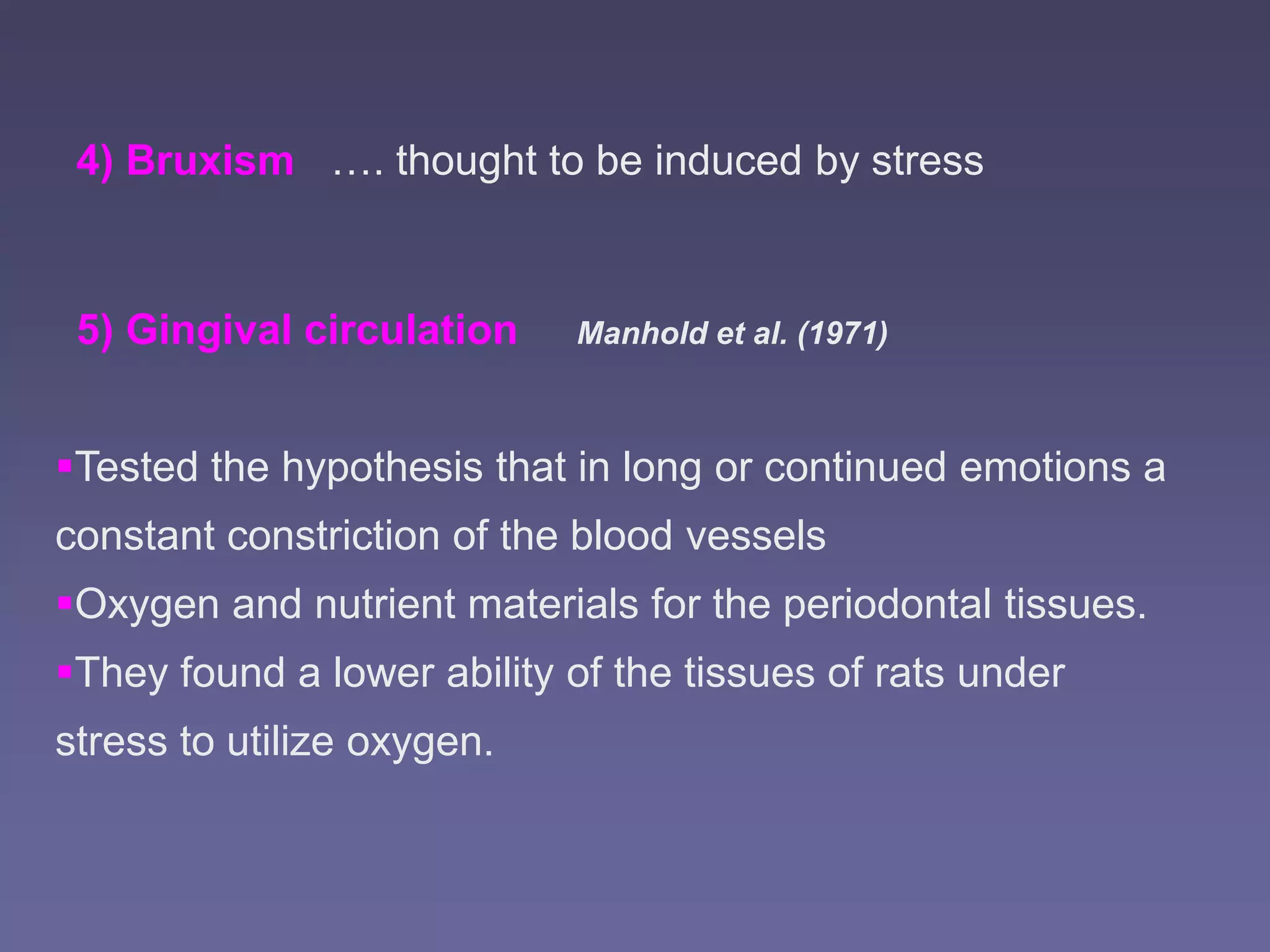 STRESS & PERIODONTAL DISEASE.pptx by Dr. Neelam Das | PPTX