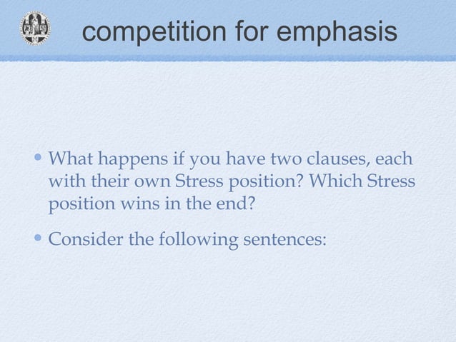 Stress positions | PPT