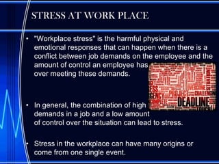 Stress - OB | PPTX