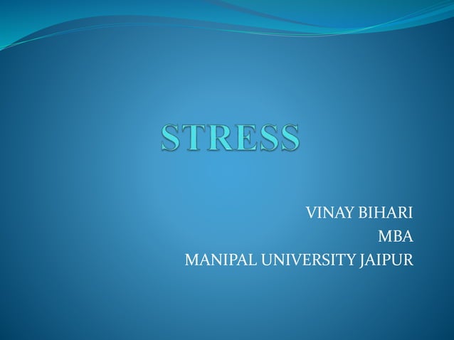 Stress .ppt