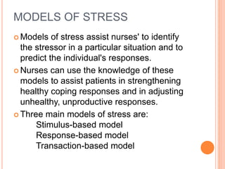 Stress | PPTX | Mental Health | Diseases and Conditions
