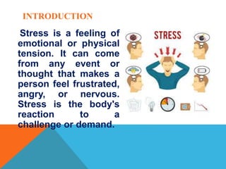 STRESS, STRESSORS AND ADAPTATIONPPT.pptx