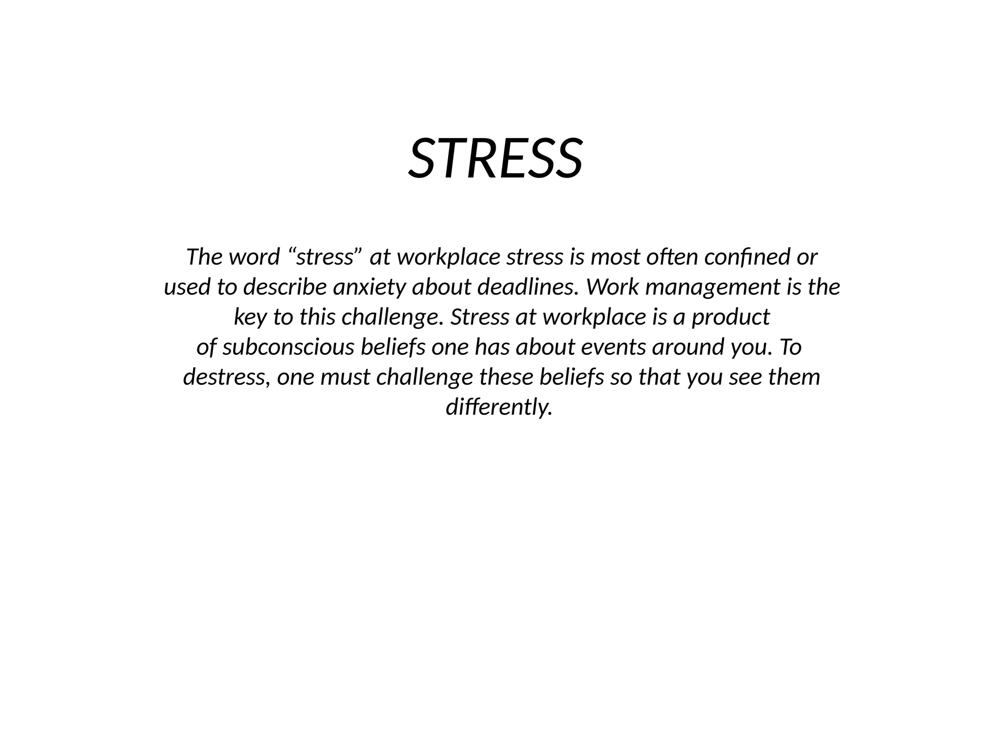 STRESS PPT.pptx66ggyuhhuuhhujjjuujhhuuuh | PPT