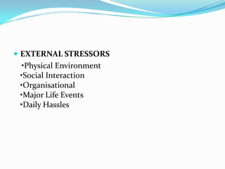 Stress management ppt | PPTX | Mental Health | Diseases and Conditions