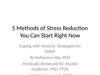 Stress_Reduction_Methods.pptx _very well | PPTX