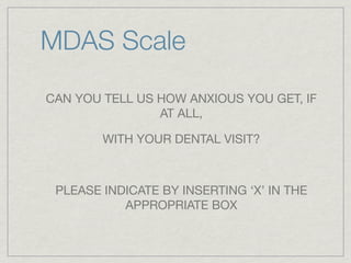 Stress reduction protocol in dentistry 2013 | PDF