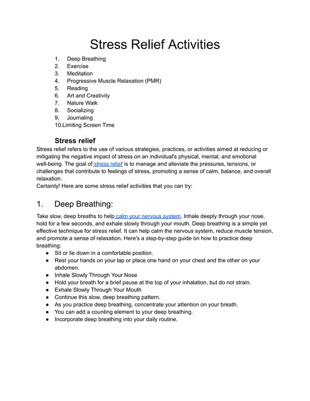 Effective Stress Relief Activities .pdf