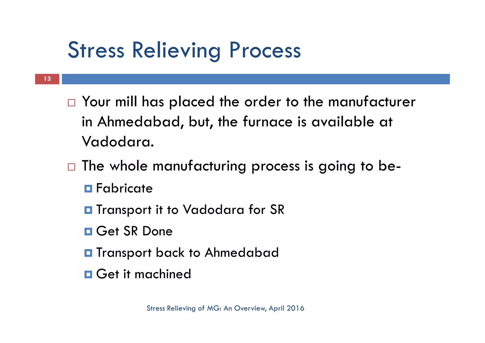 Stress relieving of MG | PDF | Chemistry | Science