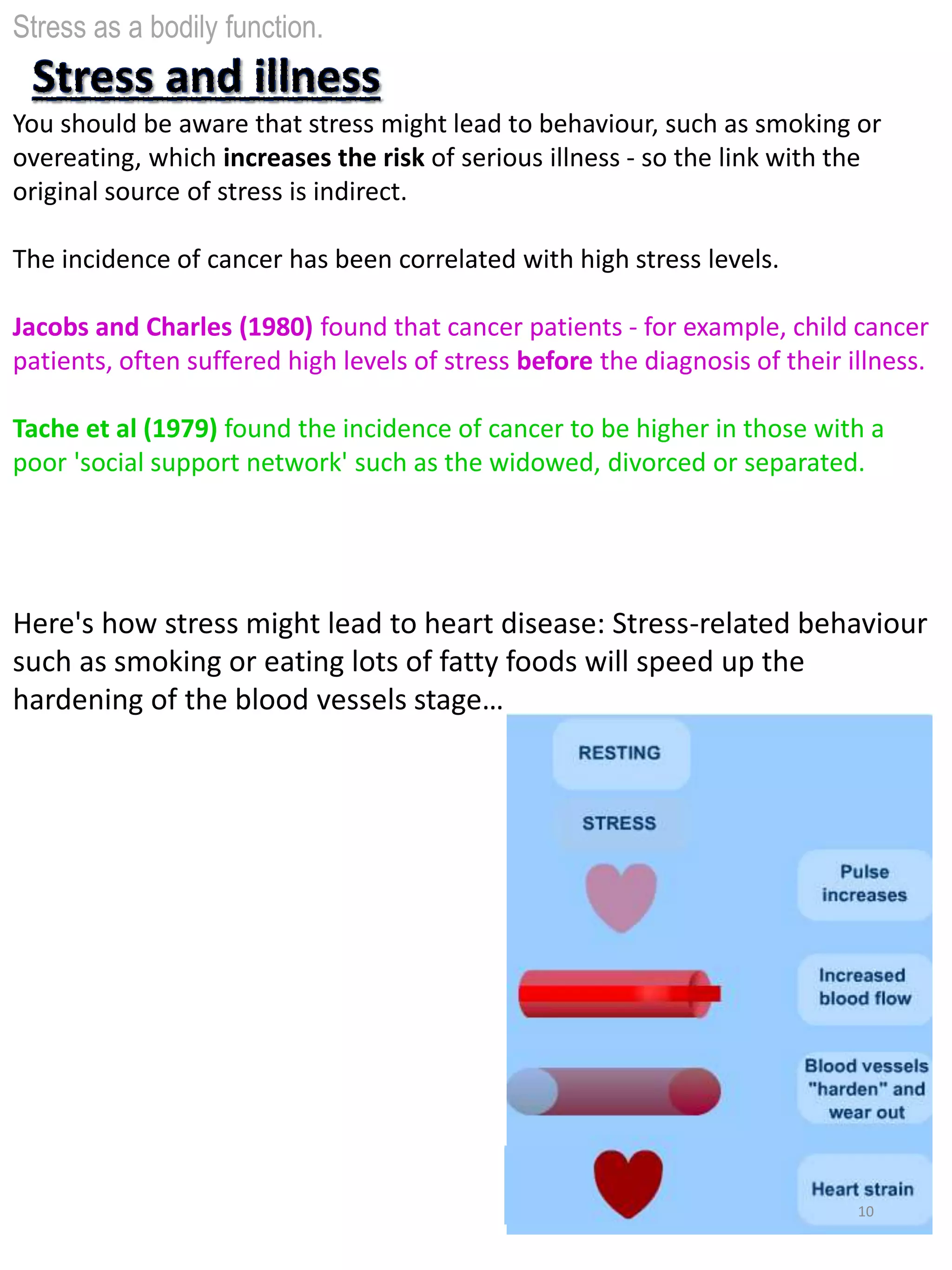 AQA ALevel Psychology A Unit 2 Stress revision guide | PPTX