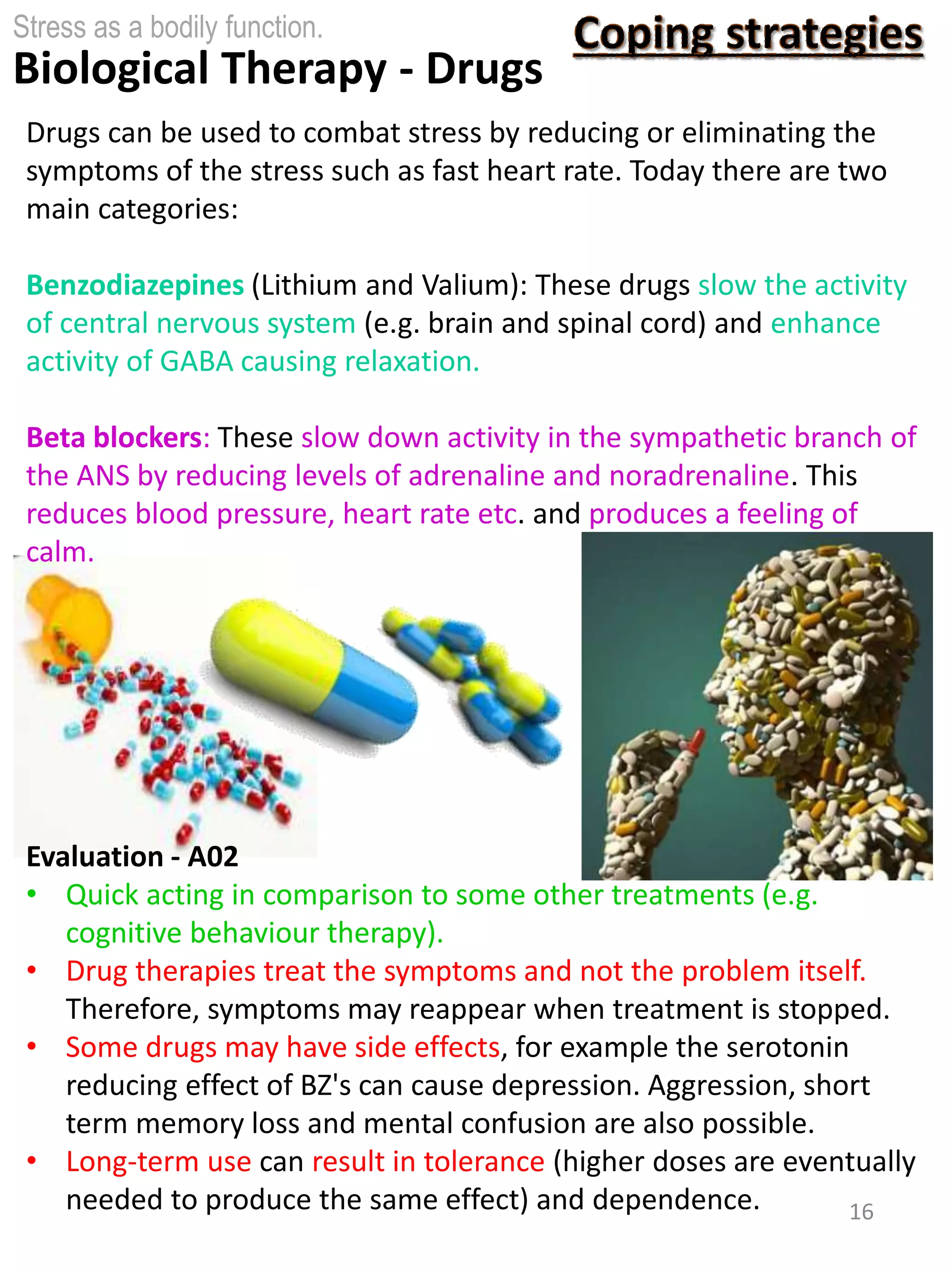 AQA ALevel Psychology A Unit 2 Stress revision guide | PPTX