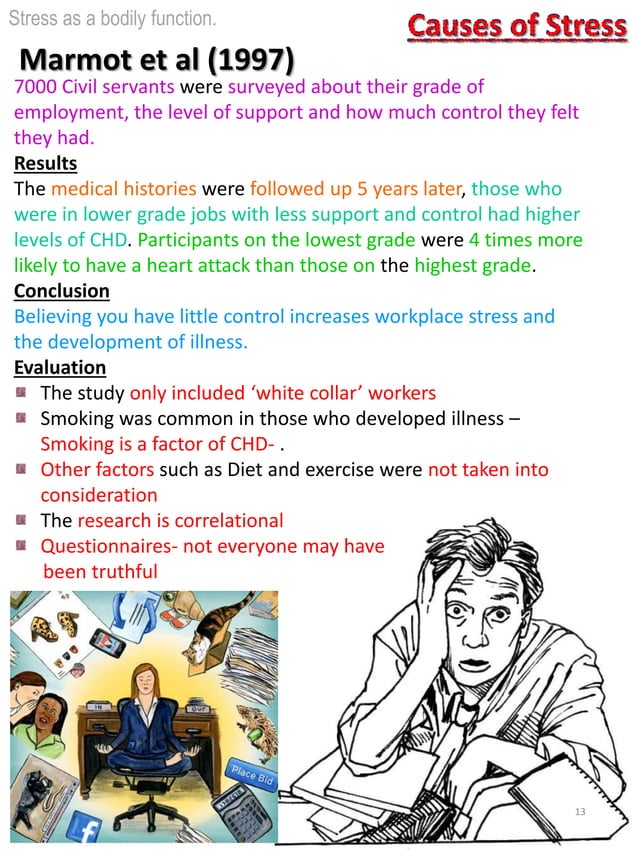 AQA ALevel Psychology A Unit 2 Stress revision guide | PDF