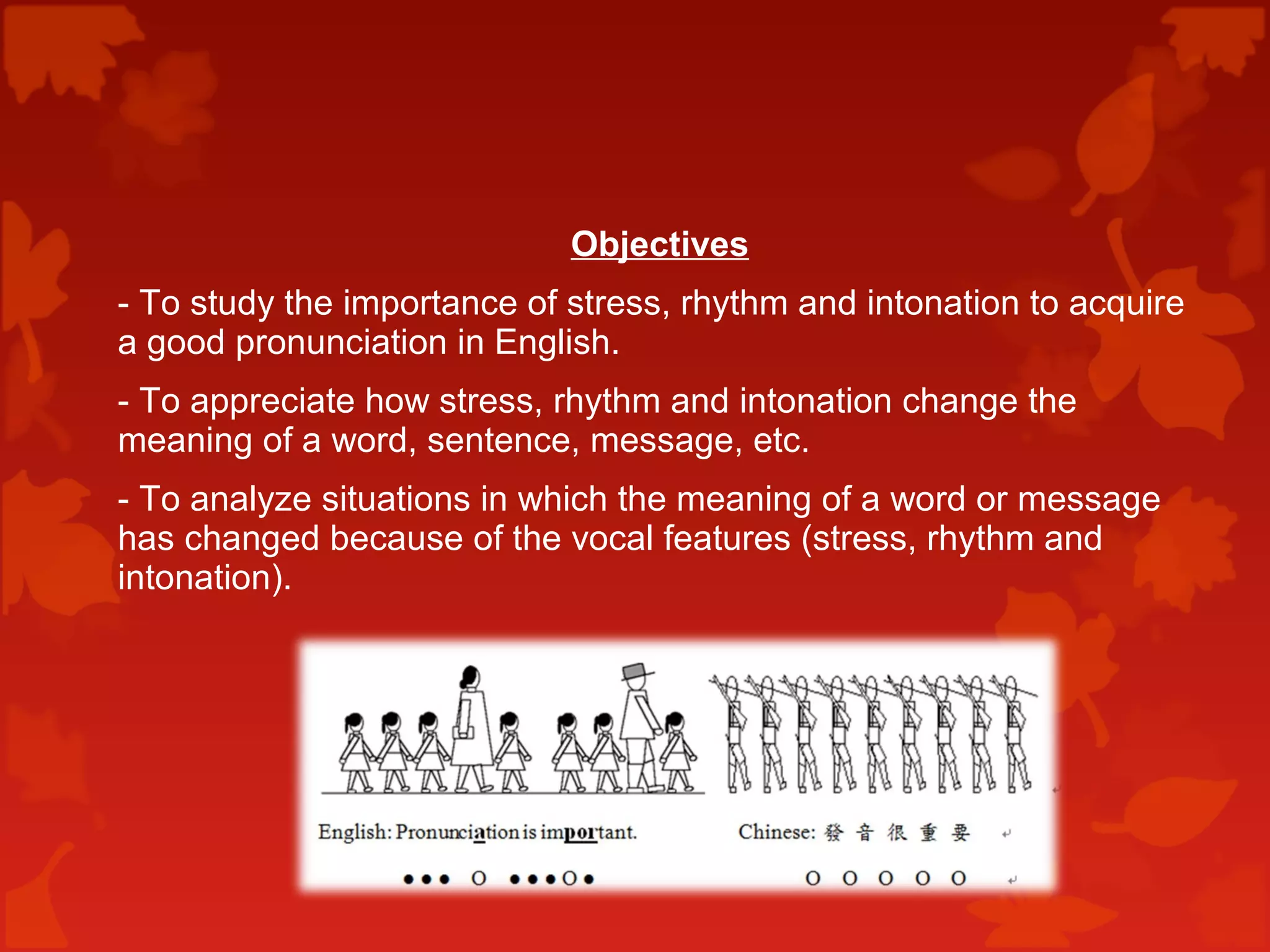 Stress, rhythm and intonation | PPT