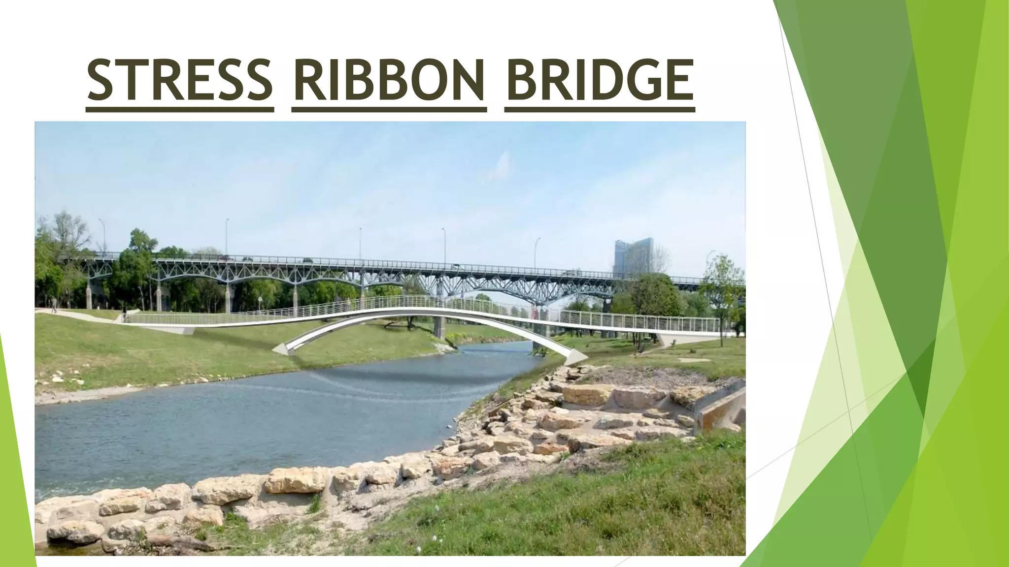 Stress ribbon bridge | PPTX