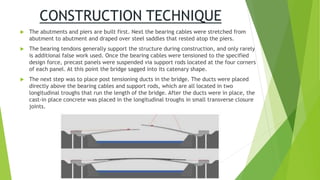 Stress ribbon bridge | PPTX