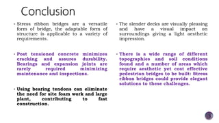 STRESS RIBBON BRIDGE | PPTX