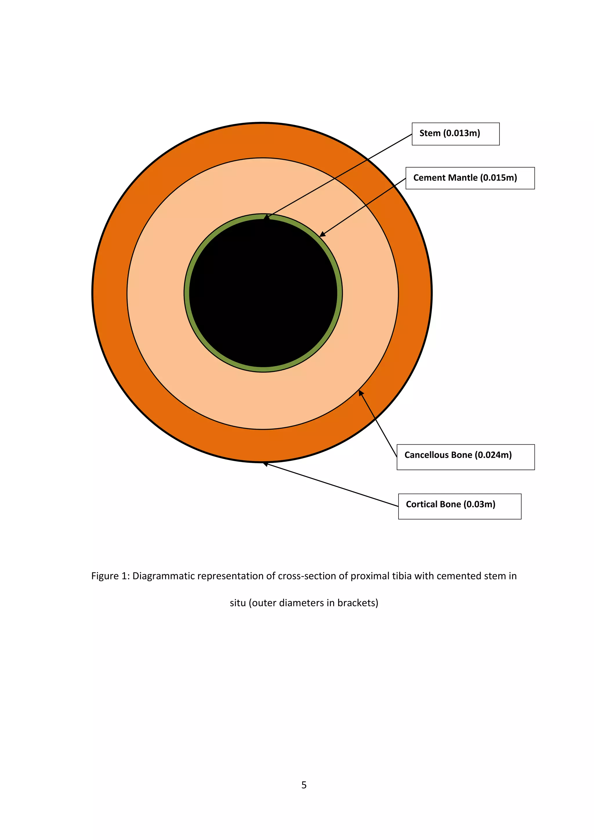 Stress shielding in proximal tibia of a stemmed prosthesis | PDF