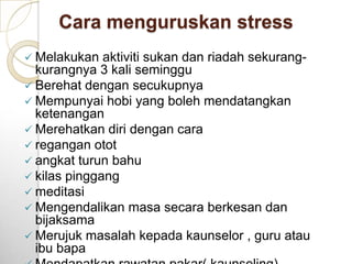 Stress slide show | PPT