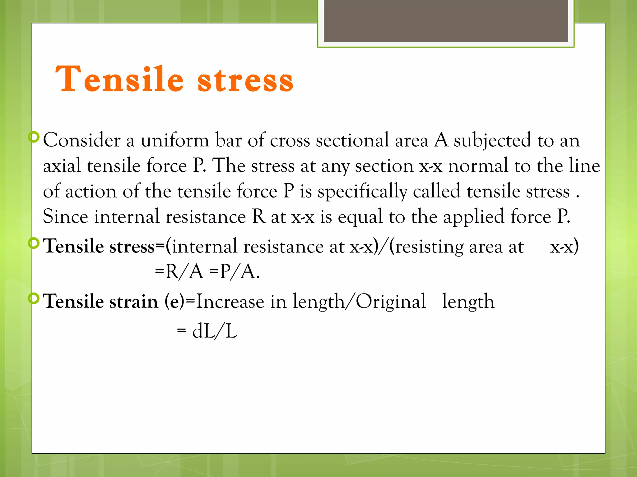 Stress,strain,load | PPT