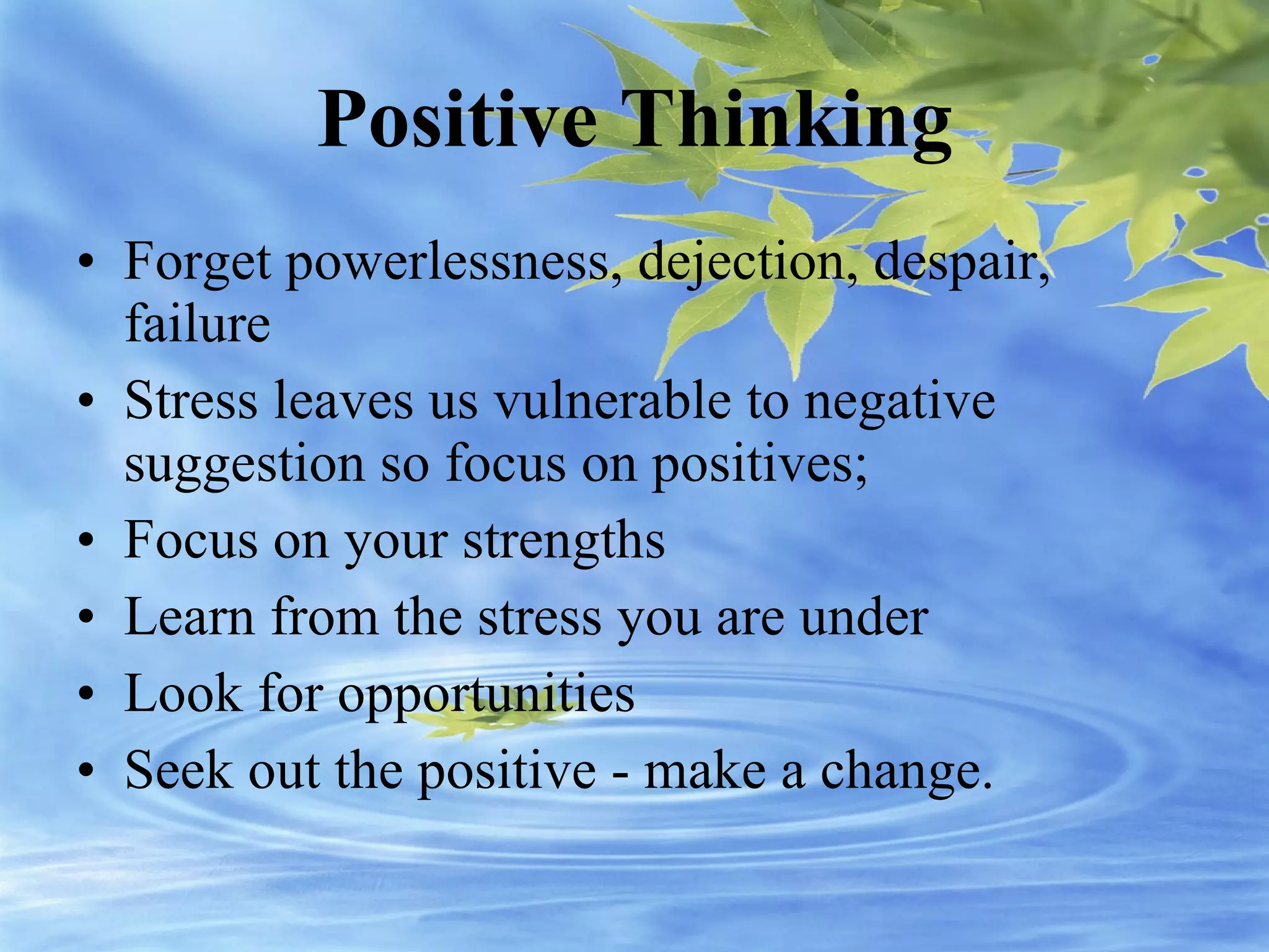 Stress & stress management mds | PPT