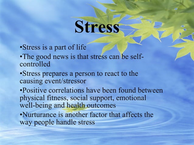Stress & stress management mds | PPT | Diseases and Conditions ...
