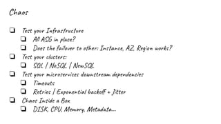 Stress Test & Chaos Engineering | PPT