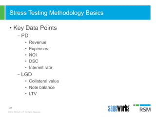 Building Blocks for Loan Portfolio Stress Testing | PPT