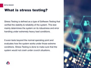 Stress testing of powered by fiware application: the Digital Enabler | PPT